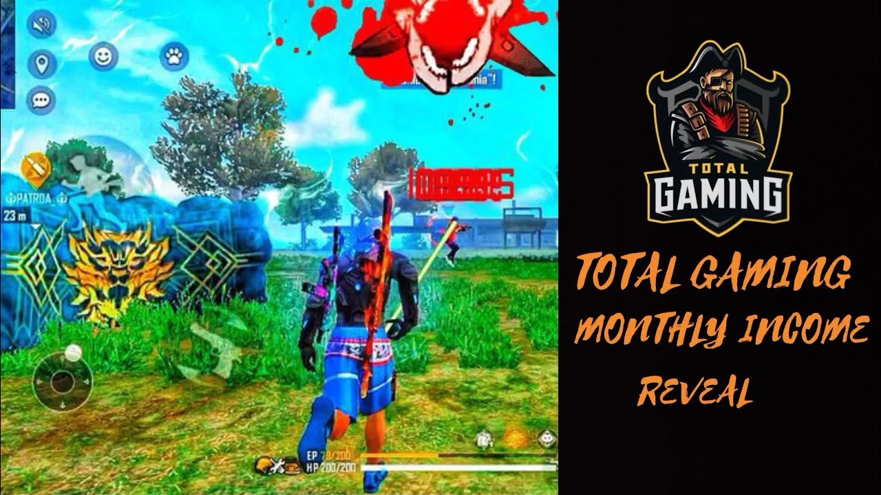 TOTAL GAMING MONTHLY INCOME REVEALED 💯 - YouTube