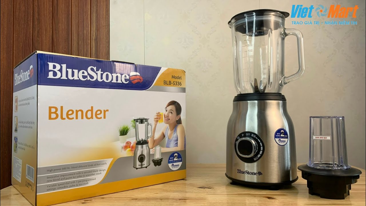 MÁY XAY SINH TỐ BLUESTONE BLB-5336 : Việt Mart Review và Hướng dẫn sử ...