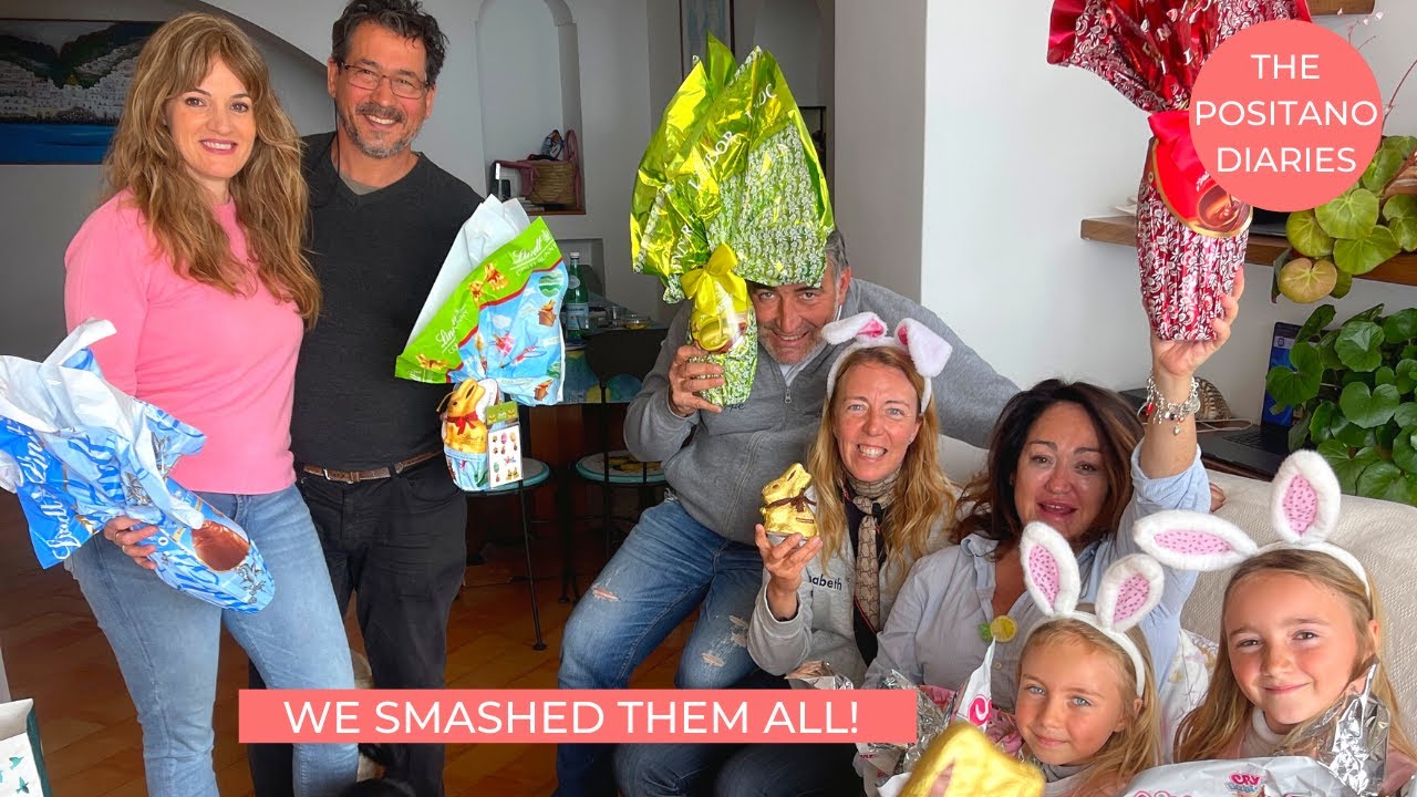 A GALE FORCE EASTER IN POSITANO! Nonno Makes 18 Pastiere| EP 177 - YouTube