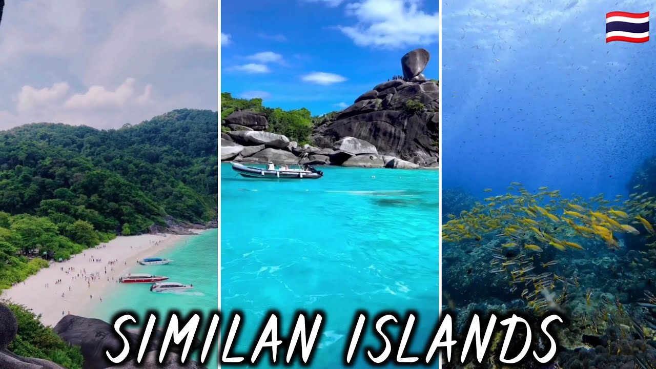 Similan Islands | A Popular Tourists Destination in Thailand - YouTube
