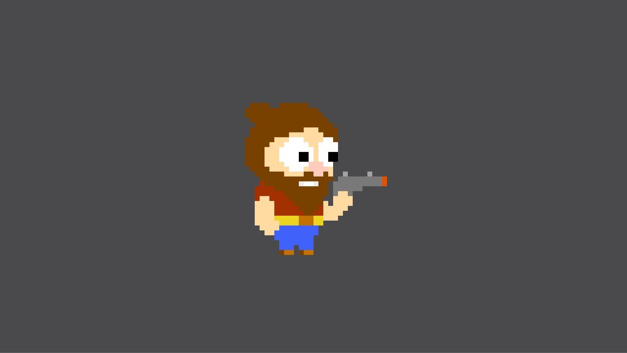 First Attempt at Making a 32x32 Pixel Art Sprite in Aseprite - YouTube