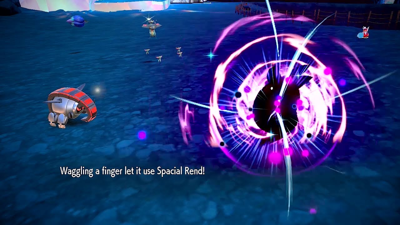 Pokemon Scarlet & Violet - Spacial Rend - YouTube