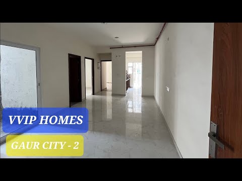 VVIP Homes - Gaur City 2 | 2BHK Actual Flat Tour #VVIPHomes #GaurCity2 ...