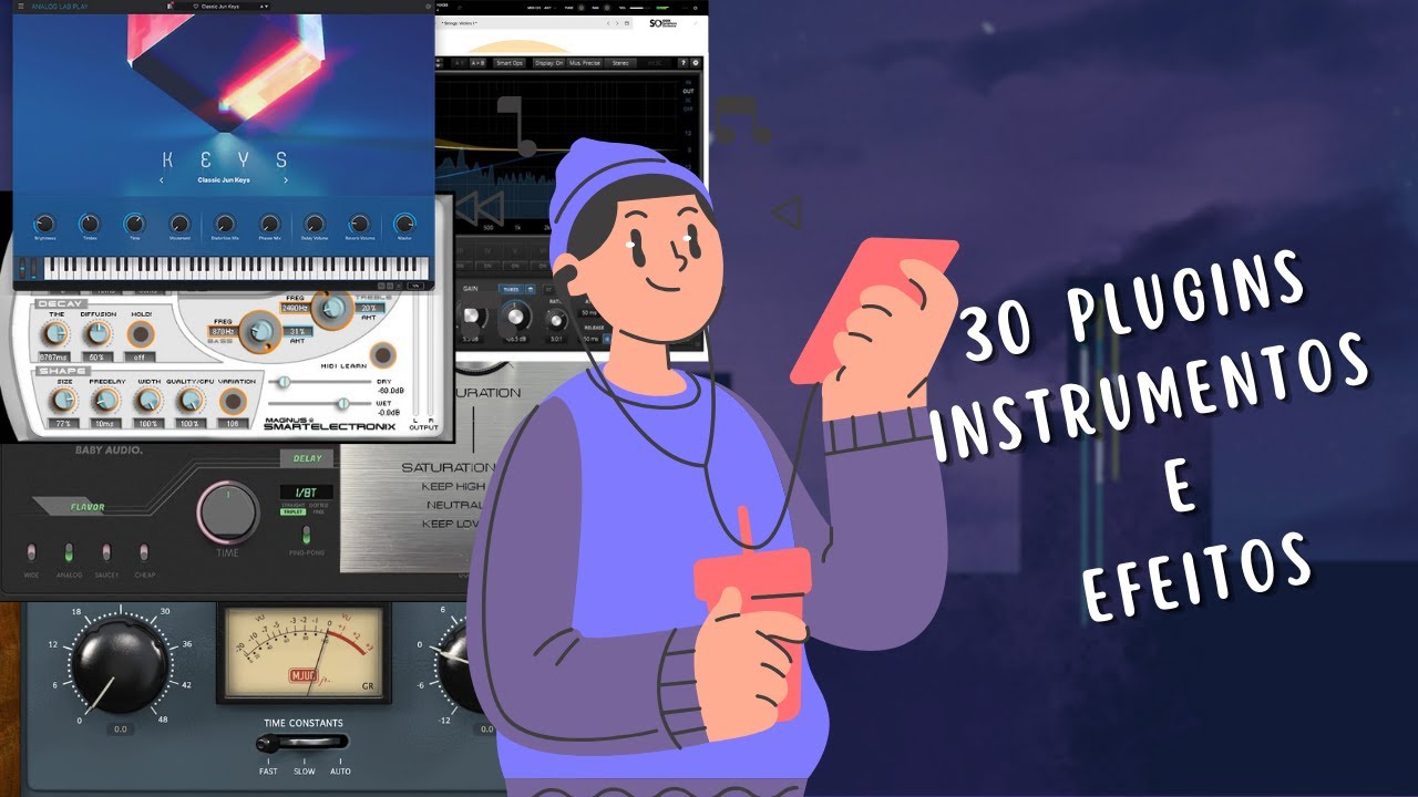 30 Plugins de Instrumentos e Efeitos GRÁTIS que você precisa conhecer ...