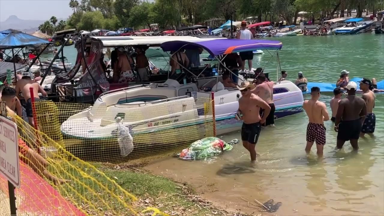 Lake Havasu City Arizona Beach Party 2 of 3 - YouTube