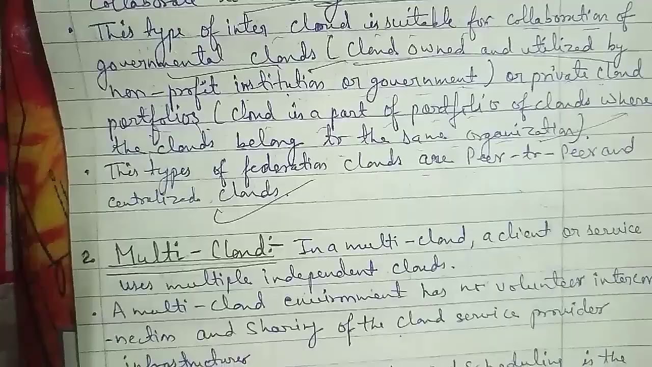 Part-104:- Cloud Computing-Types of Inter Cloud Resource Management:-Federation cloud,Multi ...