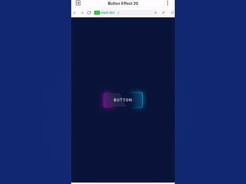 Button Effect 20 | Mini Program | Web Suite Mini Program | Web Development Mini Program - YouTube
