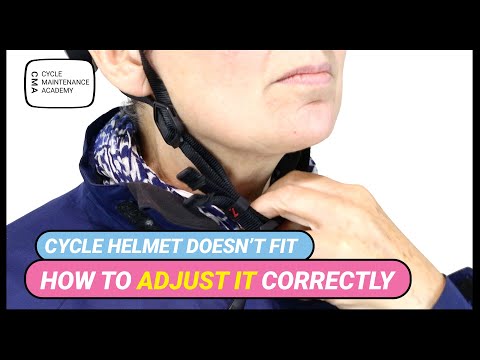 Cycle Helmet Doesn't Fit? Find out how to adjust it correctly