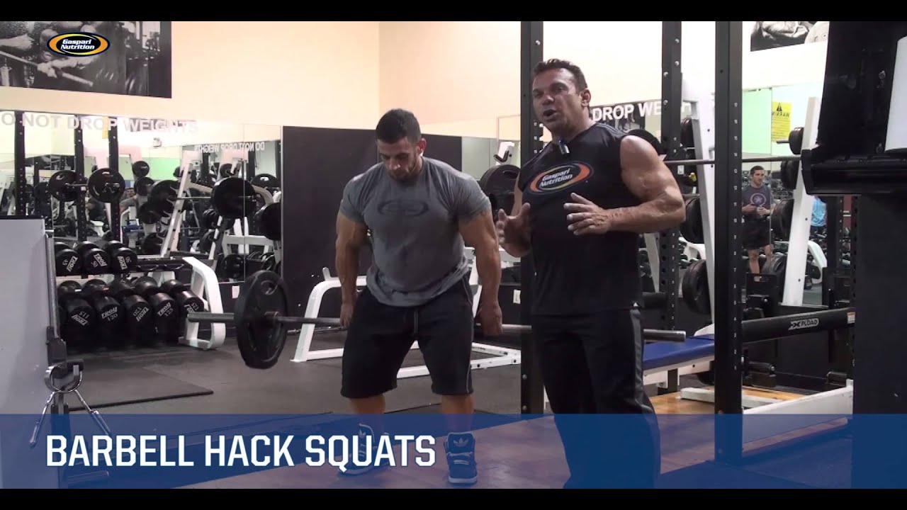 Physique 90 Video Mini-Series - Barbell Hack Squat - YouTube
