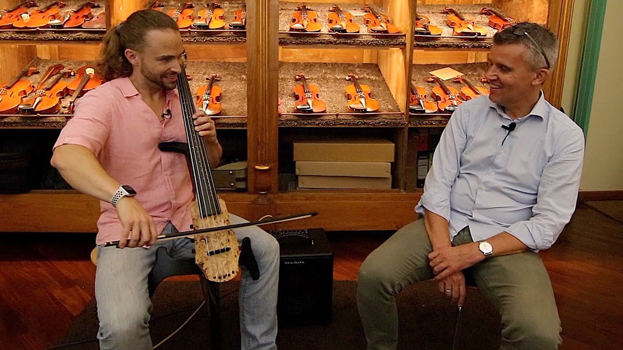 When a Master Luthier Meets the NS CR5 Electric Cello Part 1 | Luthier ...