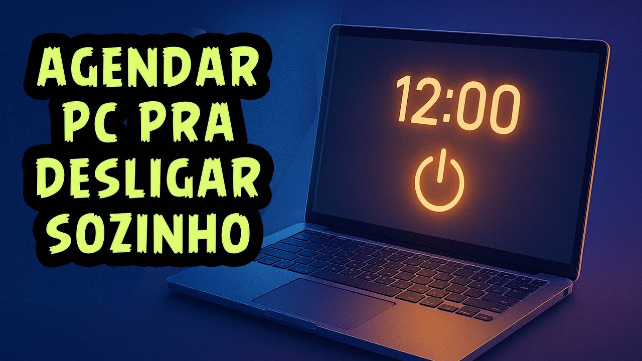 Como Programar o PC para Desligar (windows 10) - YouTube