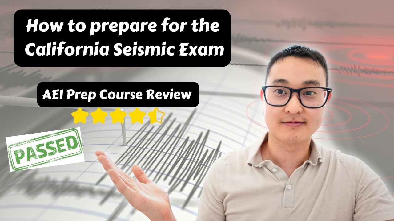 How to prepare for the CA Seismic Exam (2025) | AEI Review | AEI vs Hiner prep course comparison ...