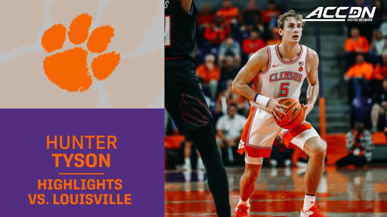Hunter Tyson Lifts Clemson To 6-0 In The ACC - YouTube