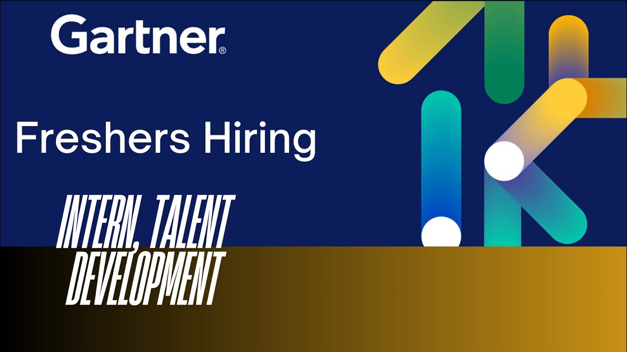 🚀 Gartner Intern Hiring | Talent Development Program 🌟| Freshers ...