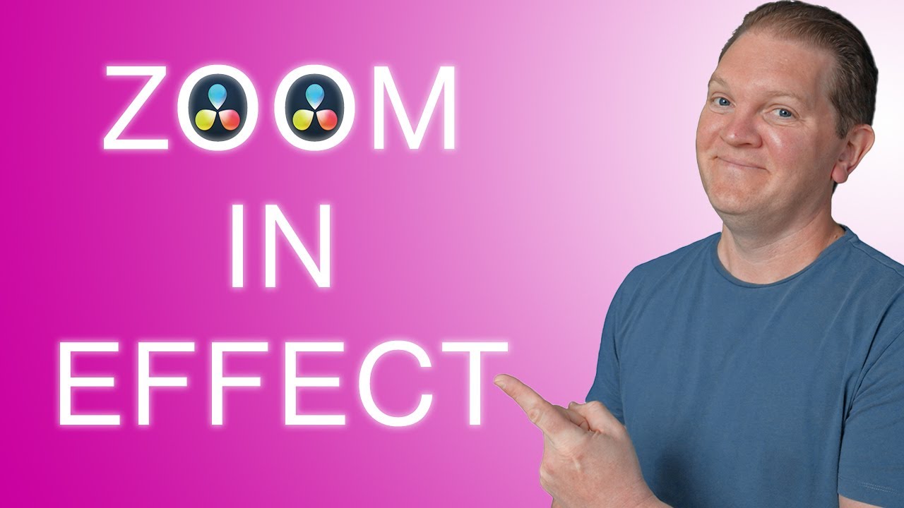 How to create a zoom-in effect in DaVinci Resolve for beginners - YouTube
