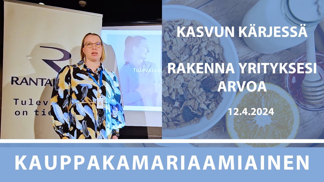 Kauppakamariaamiainen 12.4.2024 Rantalainen, kooste - YouTube