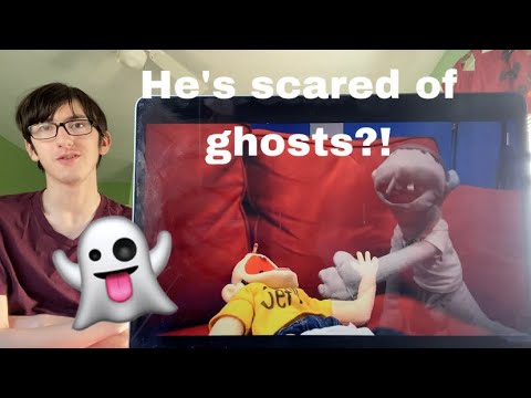 HE’S SCARED OF GHOSTS?! SML Movie: Ghost Jeffy reaction - YouTube