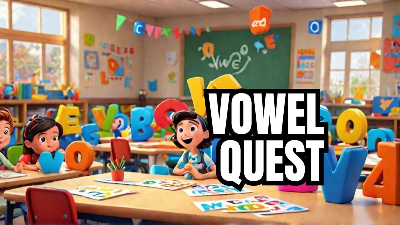 Know Your Vowels in the Alphabet with Vowel Quest for Kids! - YouTube