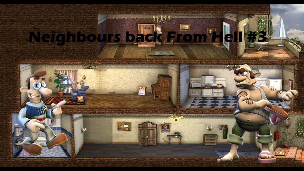 Прохождение Neighbours back From Hell #3 - YouTube