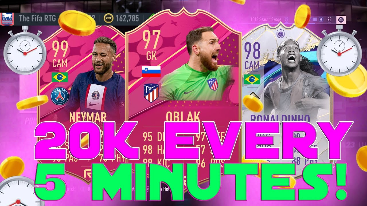 20K EVERY 5 MINS FIFA 23 BEST TRADING METHODS (FIFA 23 SNIPING FILTERS ...