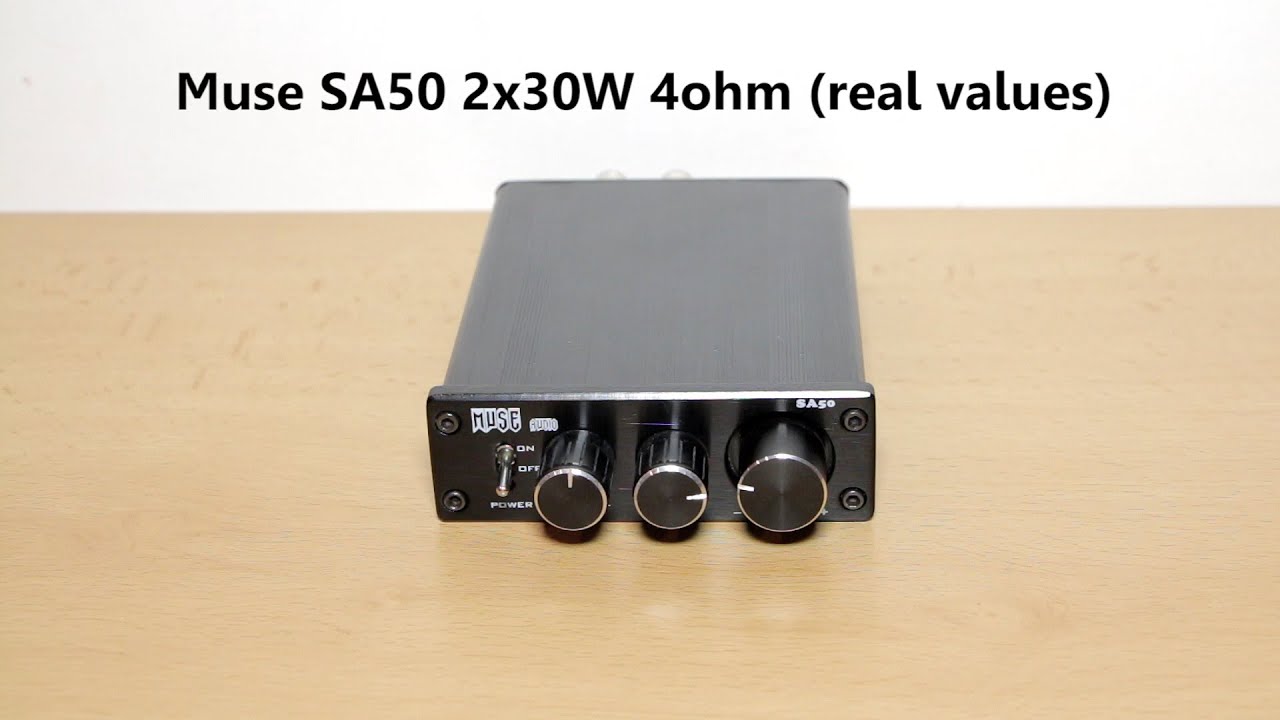 Muse SA50 Amplifier - YouTube