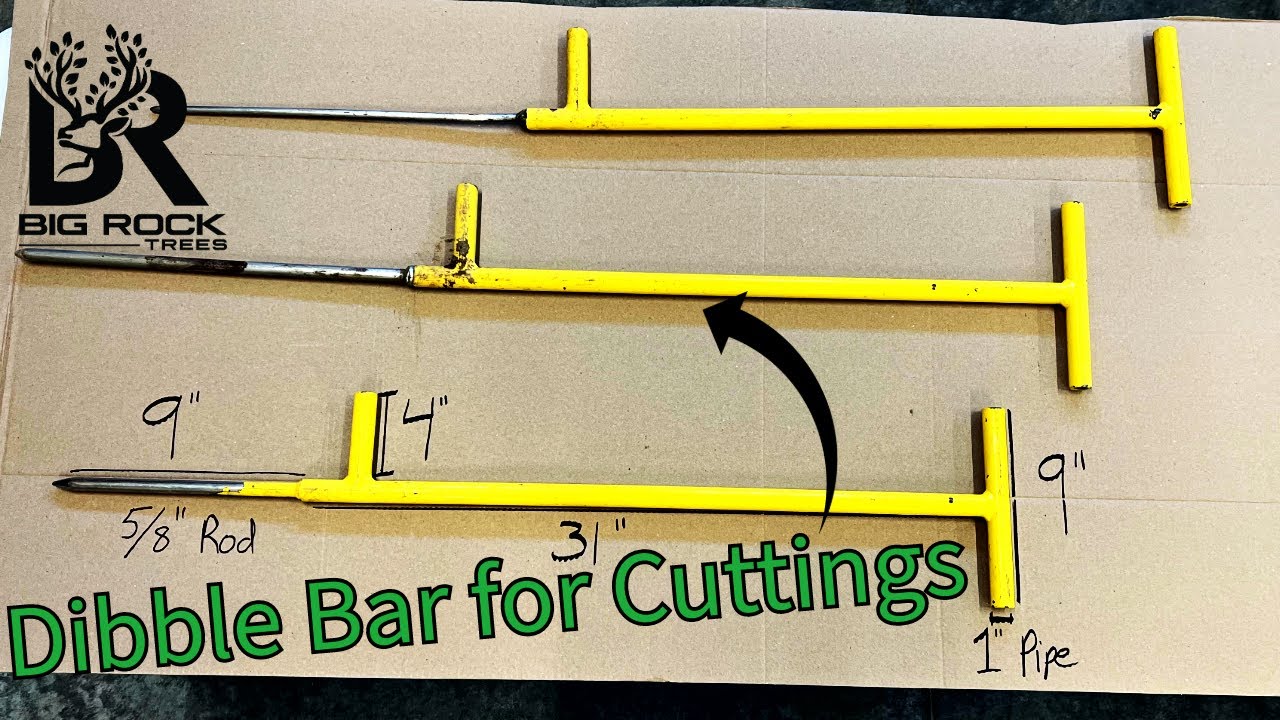 Dibble Bar for Cuttings-Which WORKS Best?? - YouTube