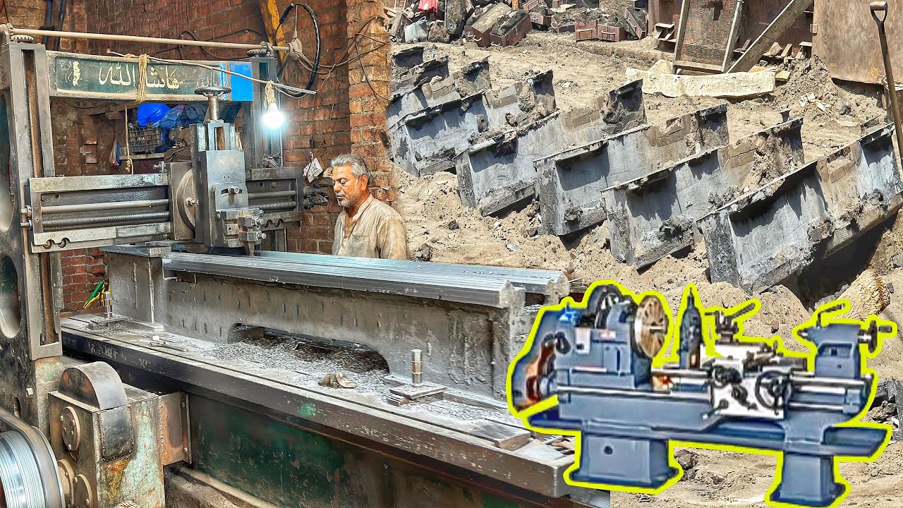 Incredible Process of Making Lathe Machine||Amazing Manufacturing ...