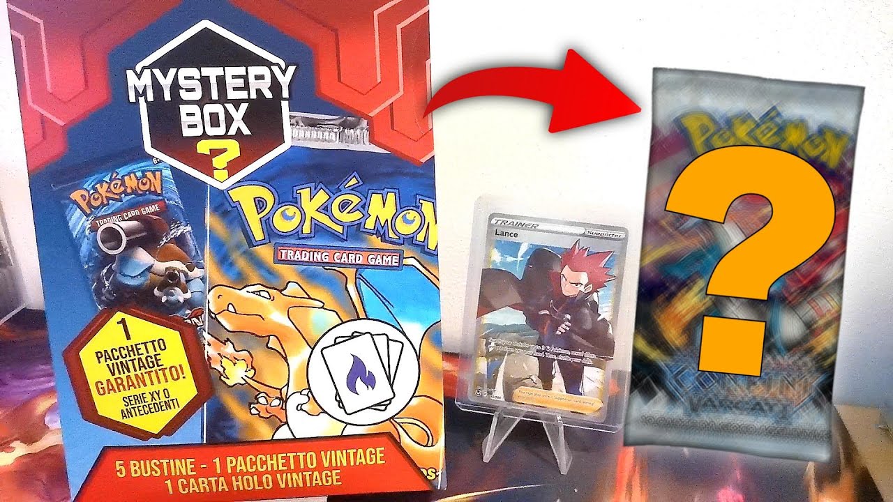 MYSTERY BOX da 100€ - Bustina Vintage ASSICURATA! - YouTube