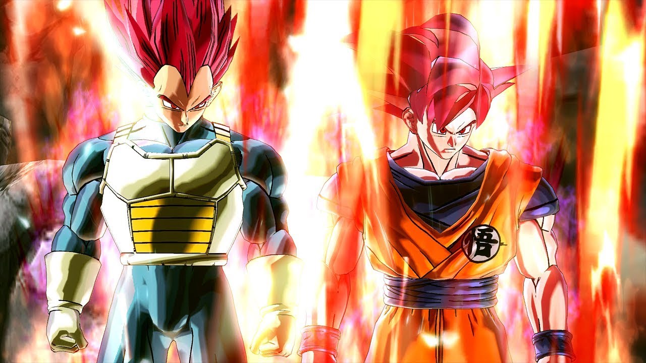 New Goku And Vegeta Custom God Transformation In Dragon Ball Xenoverse 2