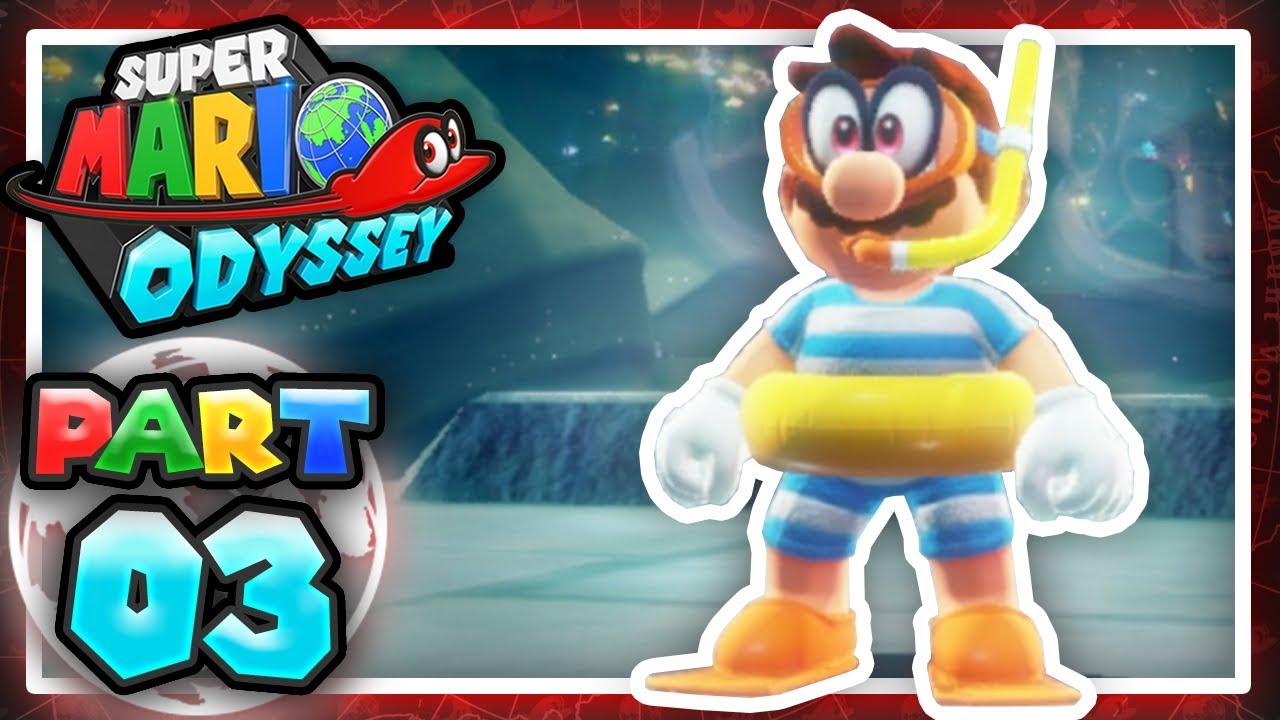 Super Mario Odyssey: Part 3 - Lake Kingdom! 100% (Let's Play) - YouTube
