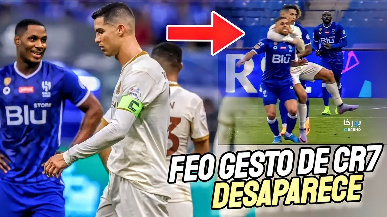 🚨 FEO GESTO DE CRISTIANO RONALDO DESPUÉS DE LA DERROTA DEL AL NASSR ...