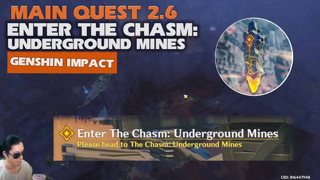 Enter the chasm underground mines - genshin impact - YouTube