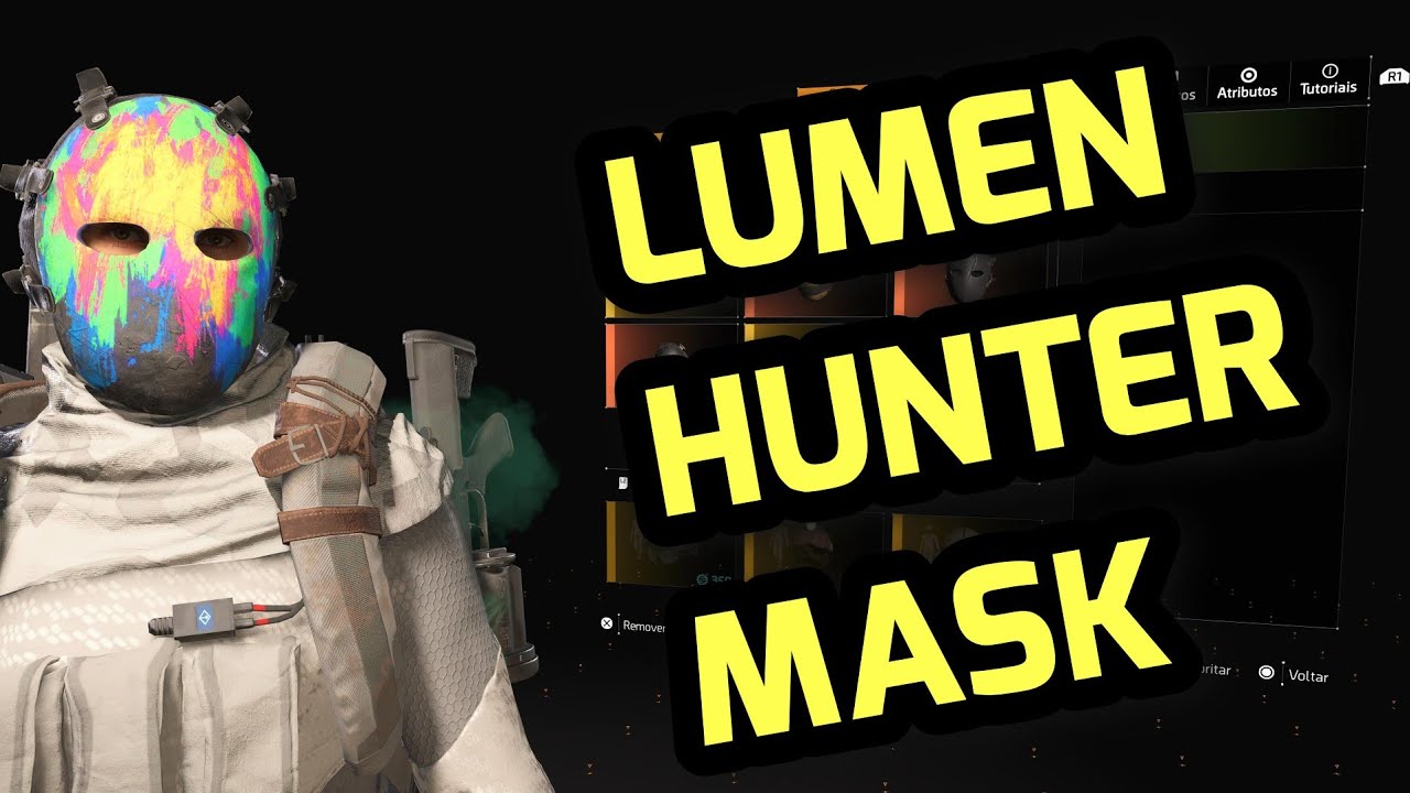 HUNTER LUMEN MASK - THE DIVISION 2 - YouTube