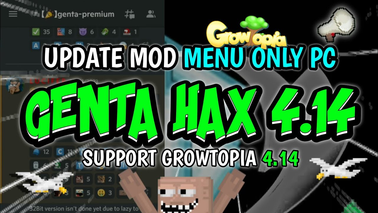 DOWNLOAD GENTA HAX 4.14 UNTUK PC || SUPPORT GROWTOPIA VERSI TERBARU ...