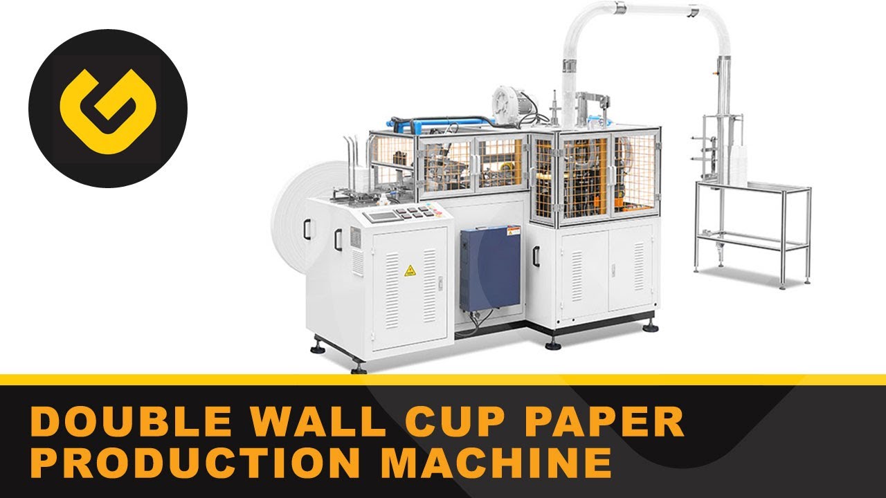 Double Wall Cup Paper Production Machine - YouTube