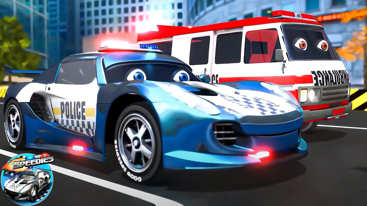 Wheels on the Police Car + More Nursery Rhymes for Children by Speedies ...