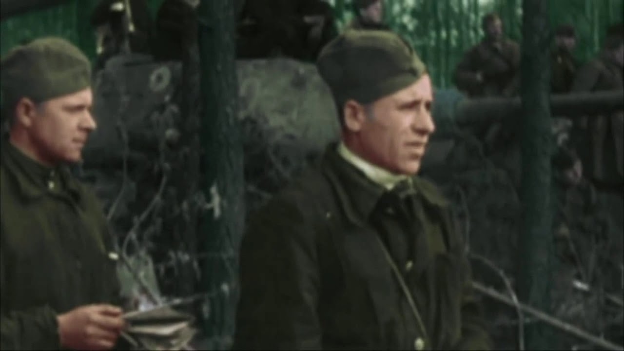 Кадры боёв второй мировой войны в цвете \ Battle frames of the Second ...