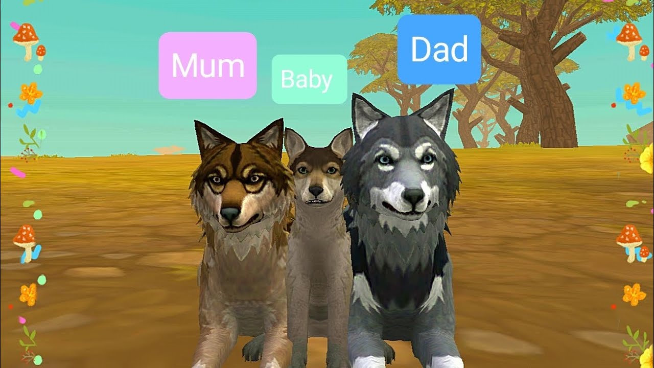 WildCraft | Wolf family with no cheats completed! - YouTube
