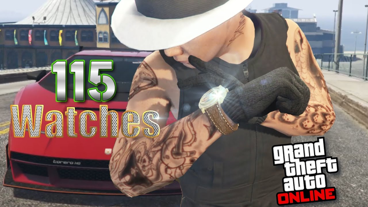All Watches & How To Get Them In GTA Online - YouTube