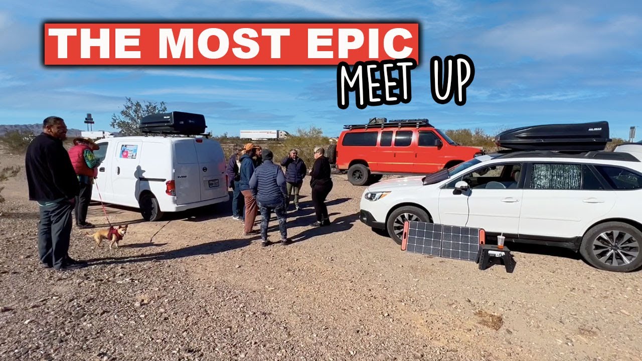 VAN LIFE Meet Up | What Happened When We Planned A Meet Up | A Van Life ...