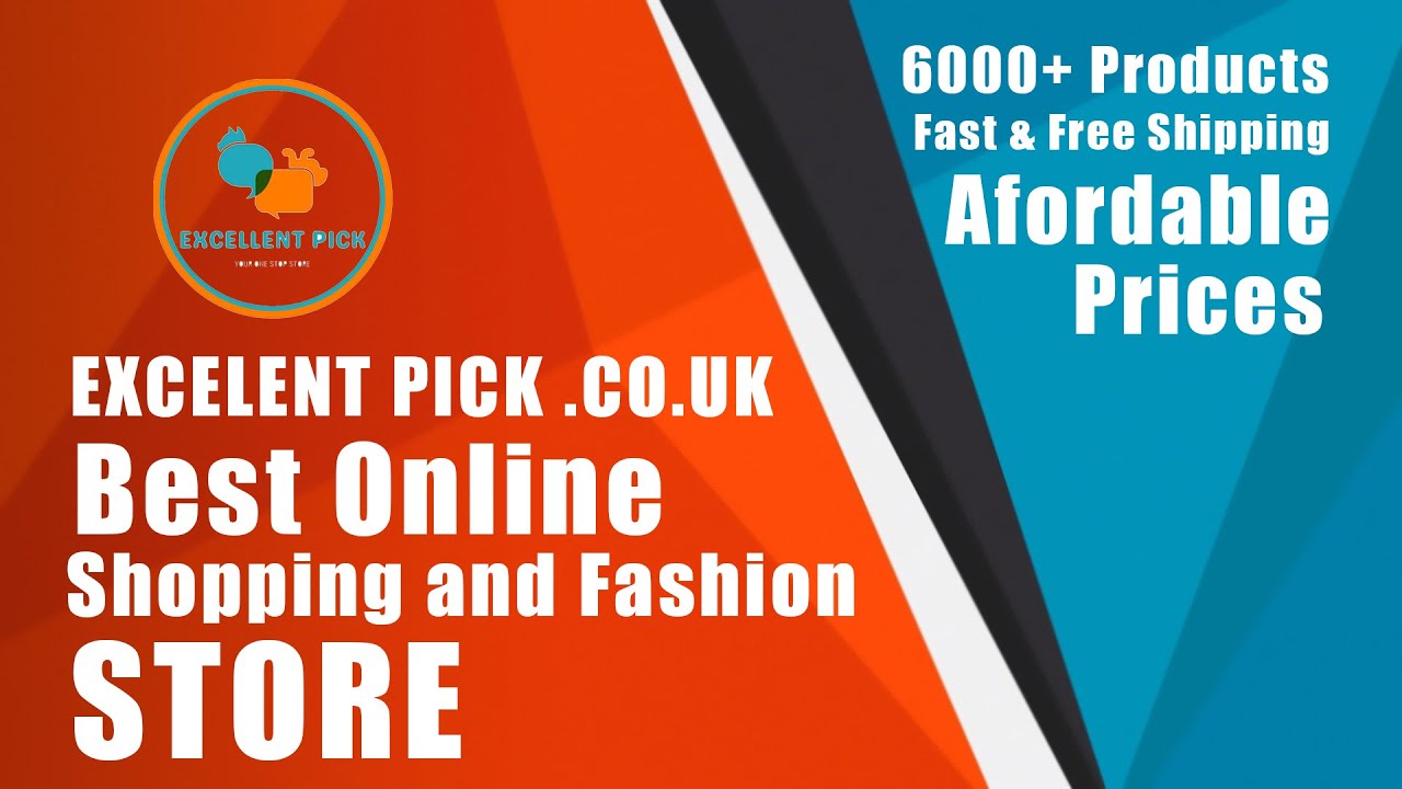 Excellent Pick Online Shopping Store in UK - YouTube