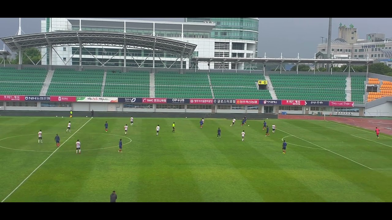 24.6.8 토 VS 청주fc k2 후반전 2 - YouTube