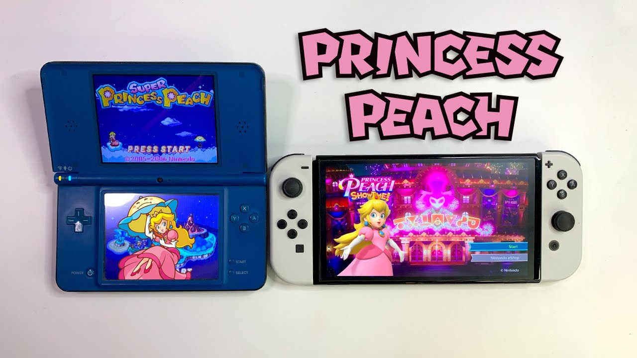 These Are The Only Princess Peach Games You Could Find (Nintendo DS ...