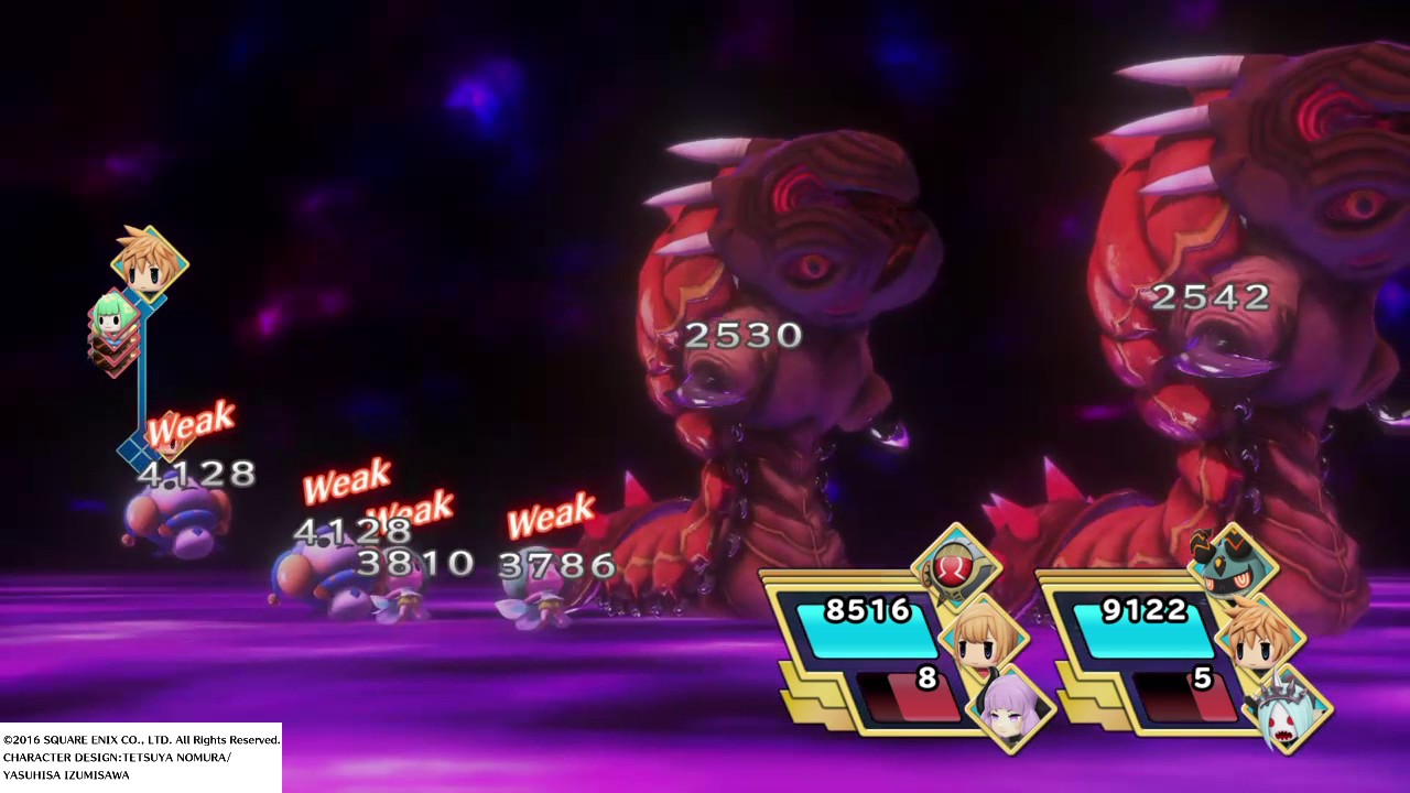 WORLD OF FINAL FANTASY - Sylph, Bablizz & Sand Worm (Airship Murkrift ...