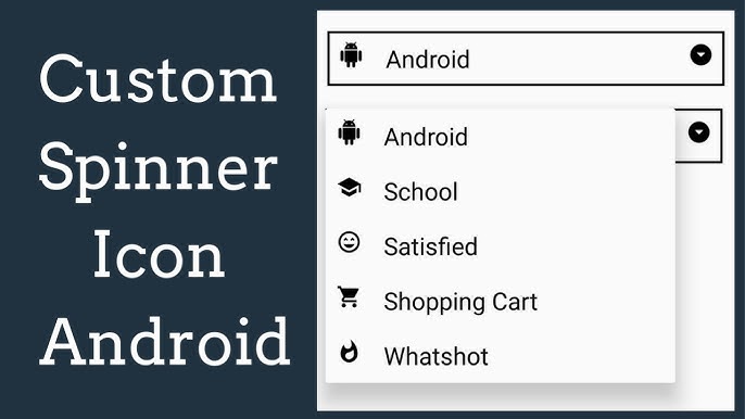 Android Custom Spinner Example | Coding Spinner In Java (With Toast Msg!) Android Custom Spinner Example | Coding Spinner In Java (With Toast Msg!)