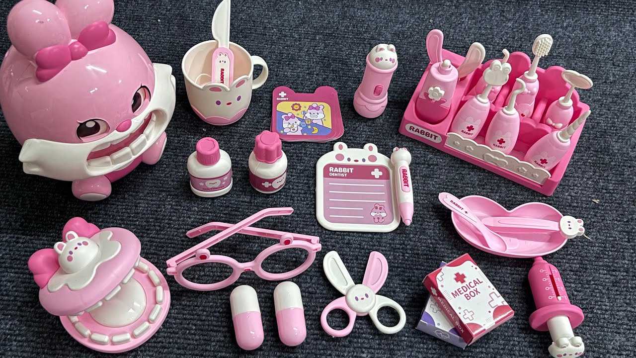 A 13 minute cute rabbit dentist will teach you oral care knowledge ...