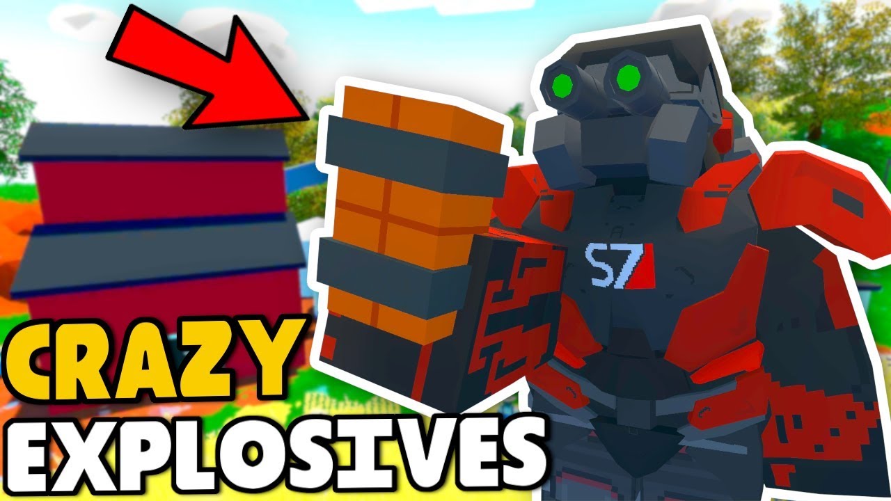 I FOUND OVERPOWERED EXPLOSIVE CHARGES! (Modded Unturned #164) - YouTube