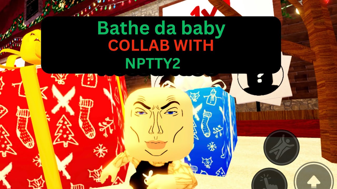Playing bathe da baby with Npttytwo! - YouTube