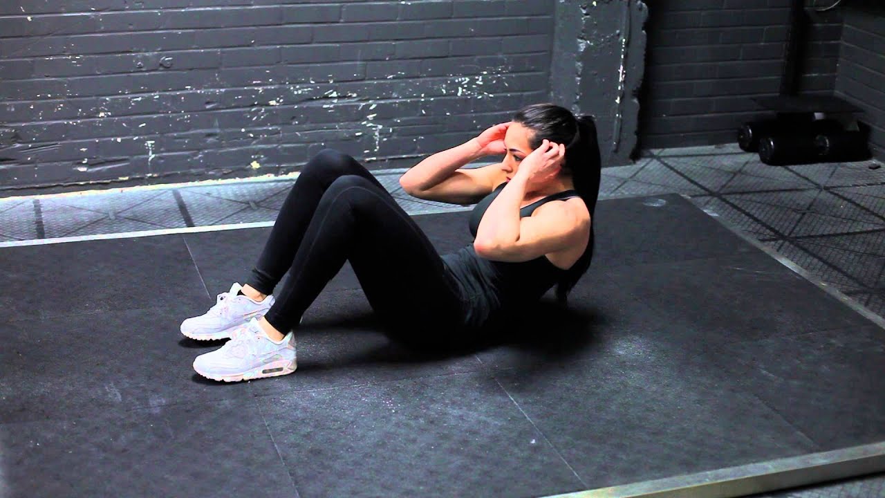 My PT Hub Exercise Library - Crunches - YouTube
