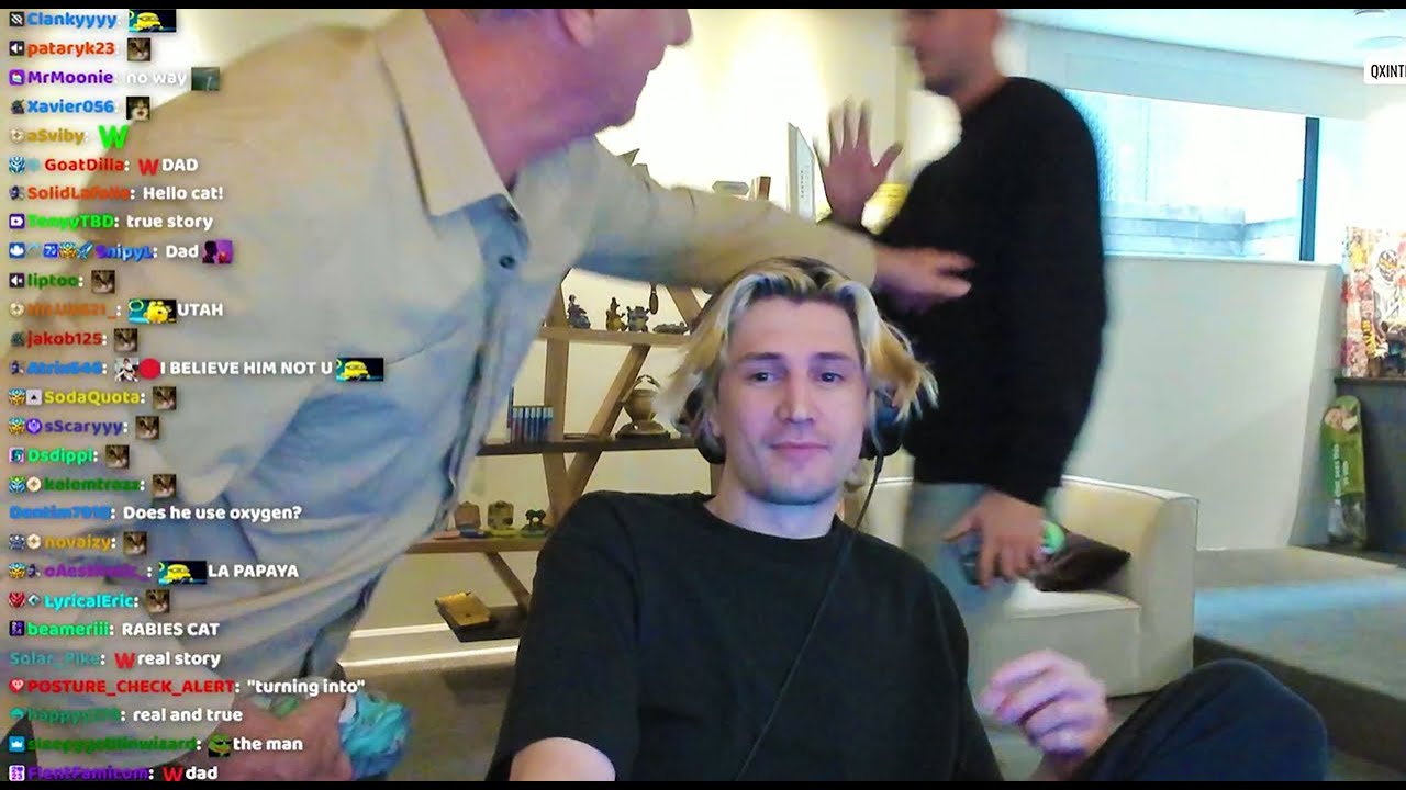 xQc's Dad and GIGACHAD Nick Make an Appearance On Stream - YouTube